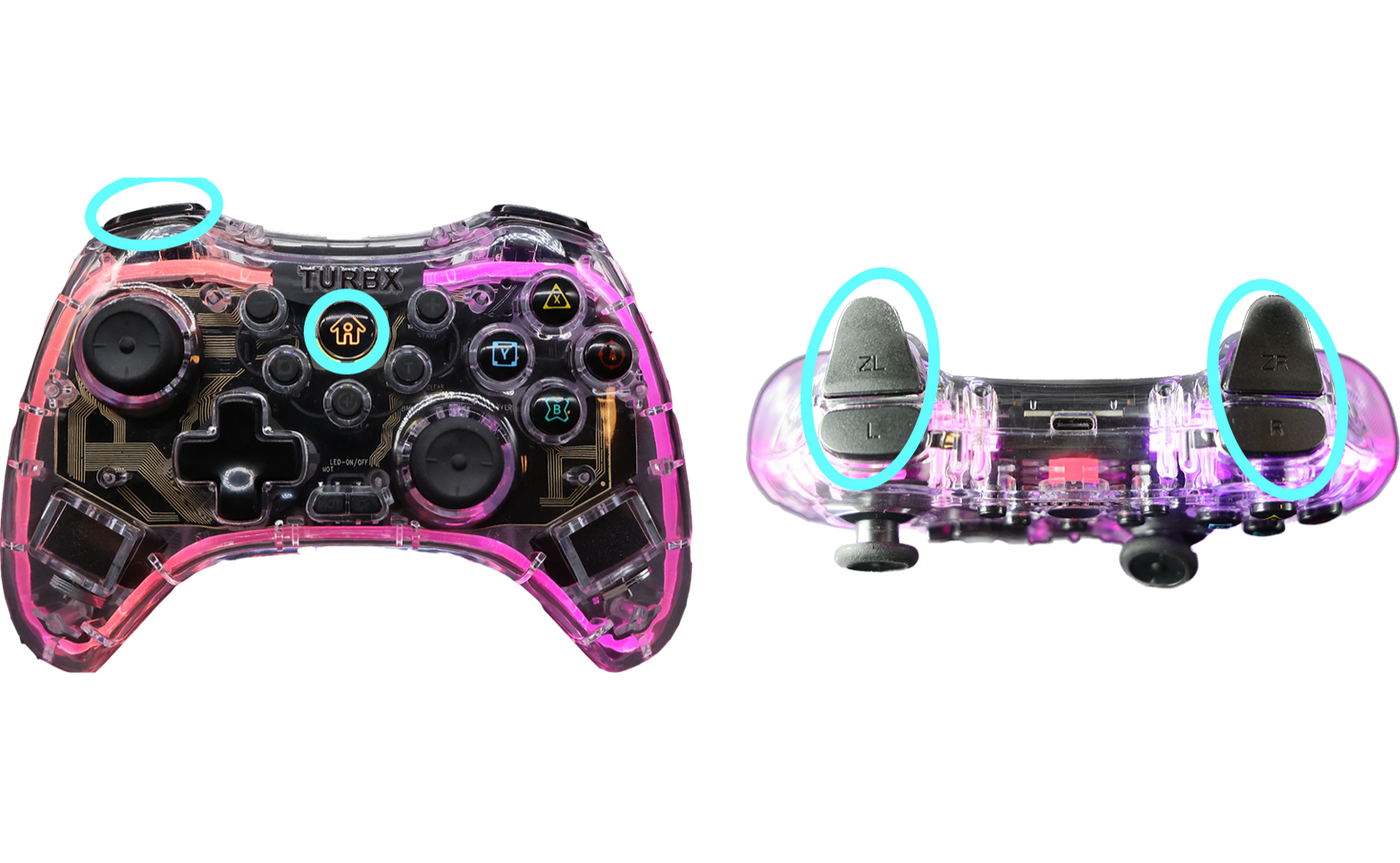 User Guide & Manual - TurbX LED Wireless Gamepad | TurbX Help Center